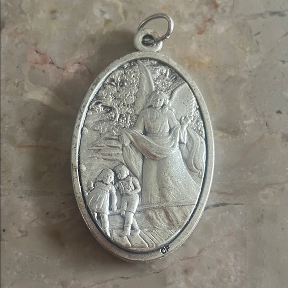 Jewelry | Vintage Religious Medal Archangel Michael Medal W Makers Mark ...